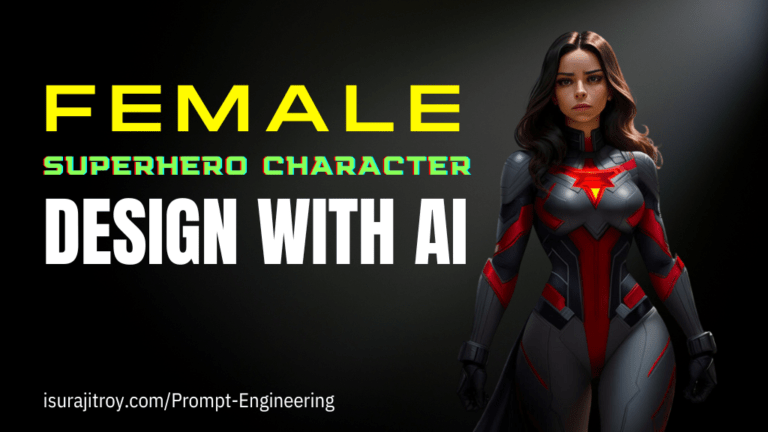 Female Superhero Character Design With AI! – Surajit Roy